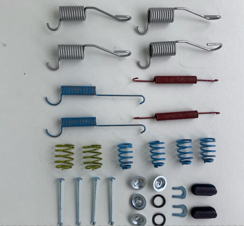 Jeep Rear Brake Drum Shoe Spring Hardware Kit - Best Brakes