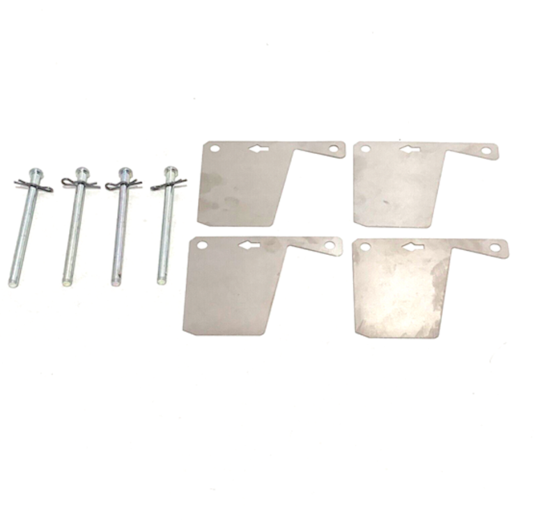 Front Ford Brake Caliper Pad Fitting Kit (Girling Calipers) - Best Brakes
