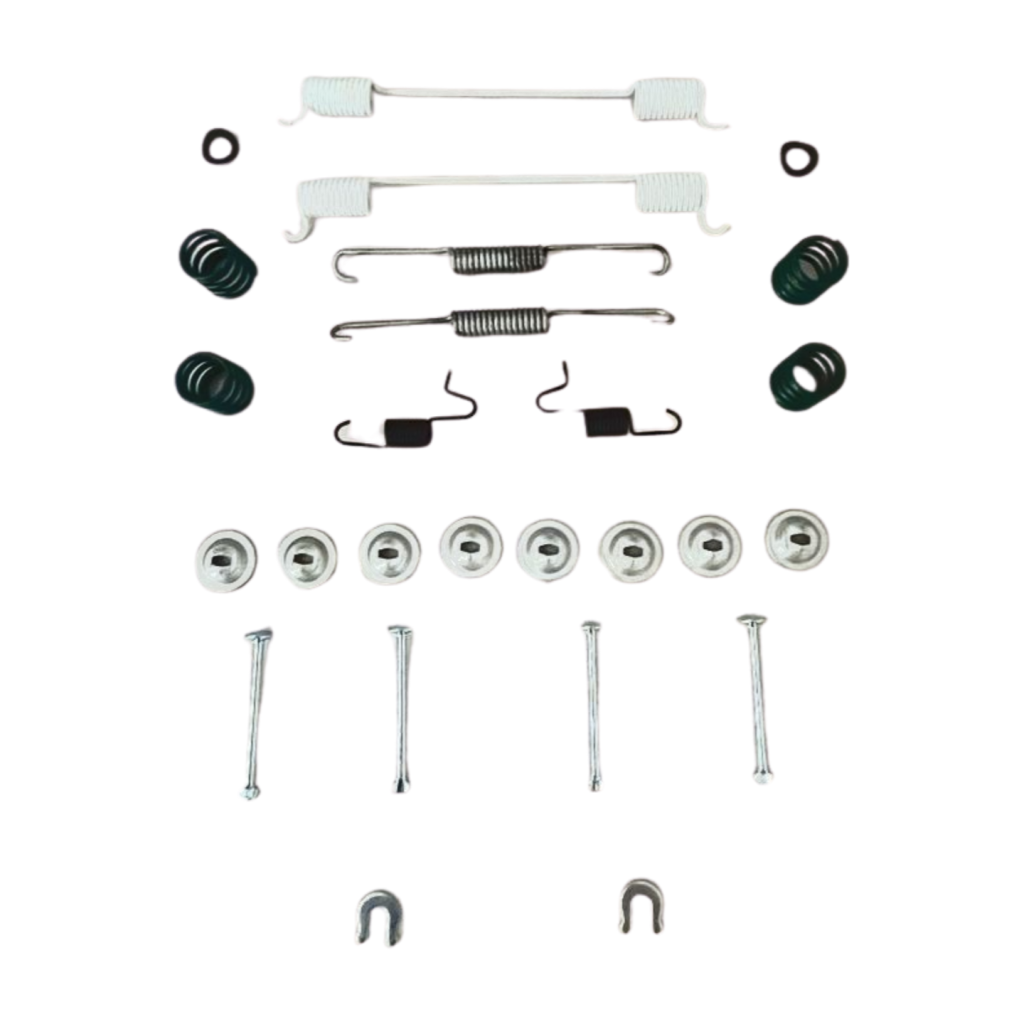 D22 Nissan Navara Rear Brake Shoe Drum Spring Hardware Kit (260mm drum ...